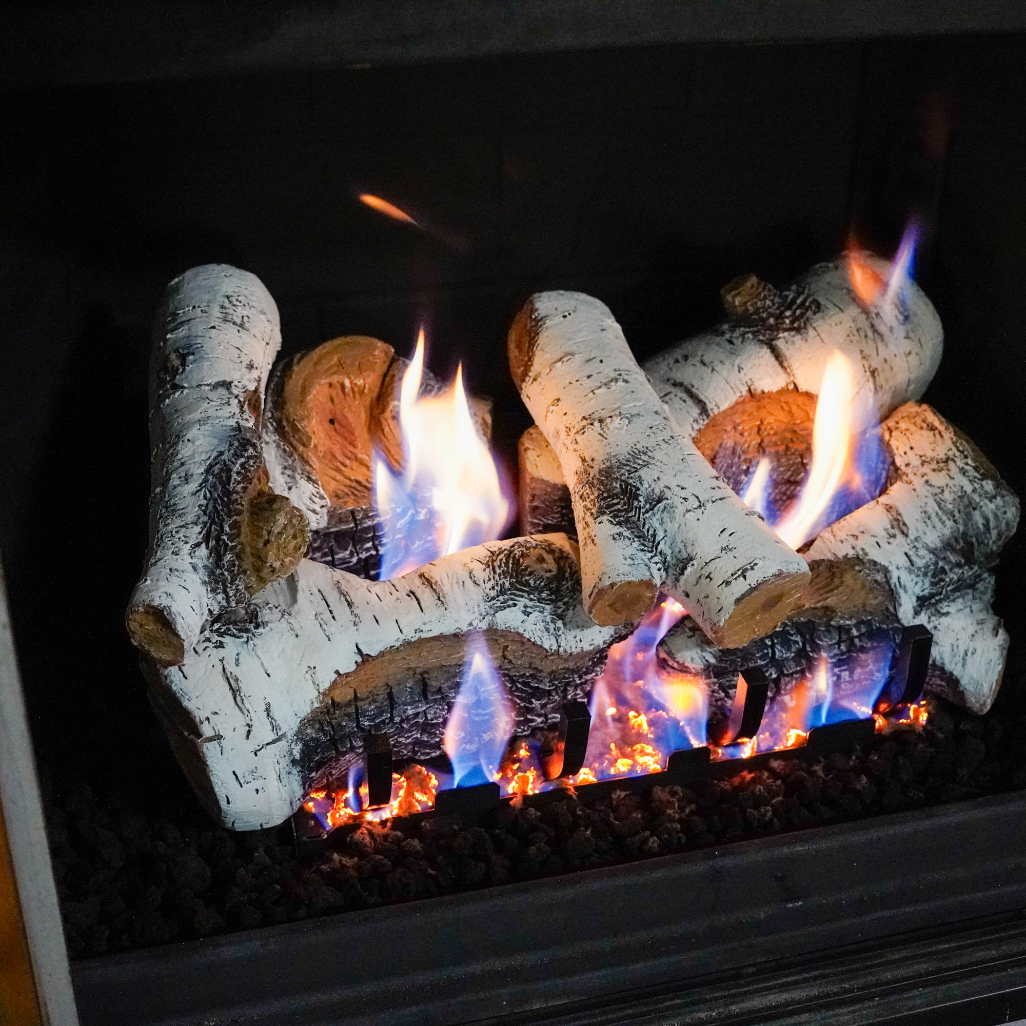 We Sell & Install Gas Log Sets | Convenient & Low Maintenance