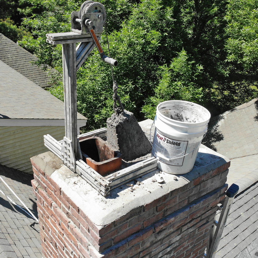 Cast-In-Place Chimney Liners | Reinforcing Your Chimney Liner